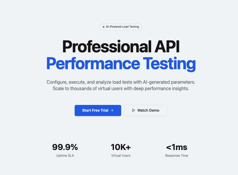 Prob!l!ty - AI-Powered API Performance Testing Platform